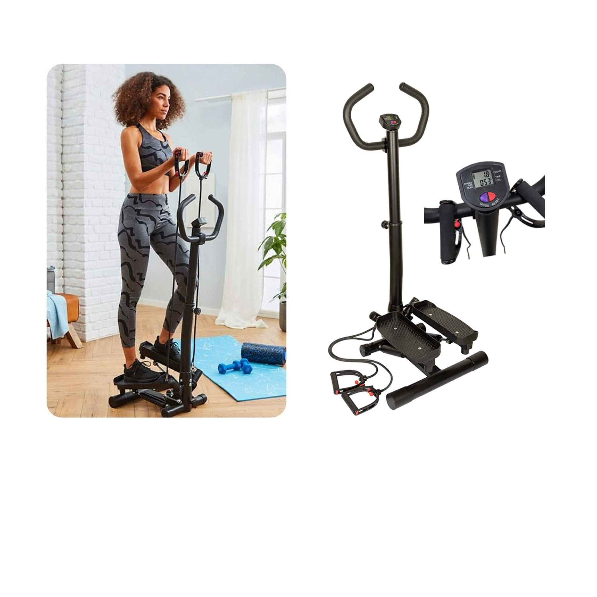 SWING STEPPER, Crna, HAEF