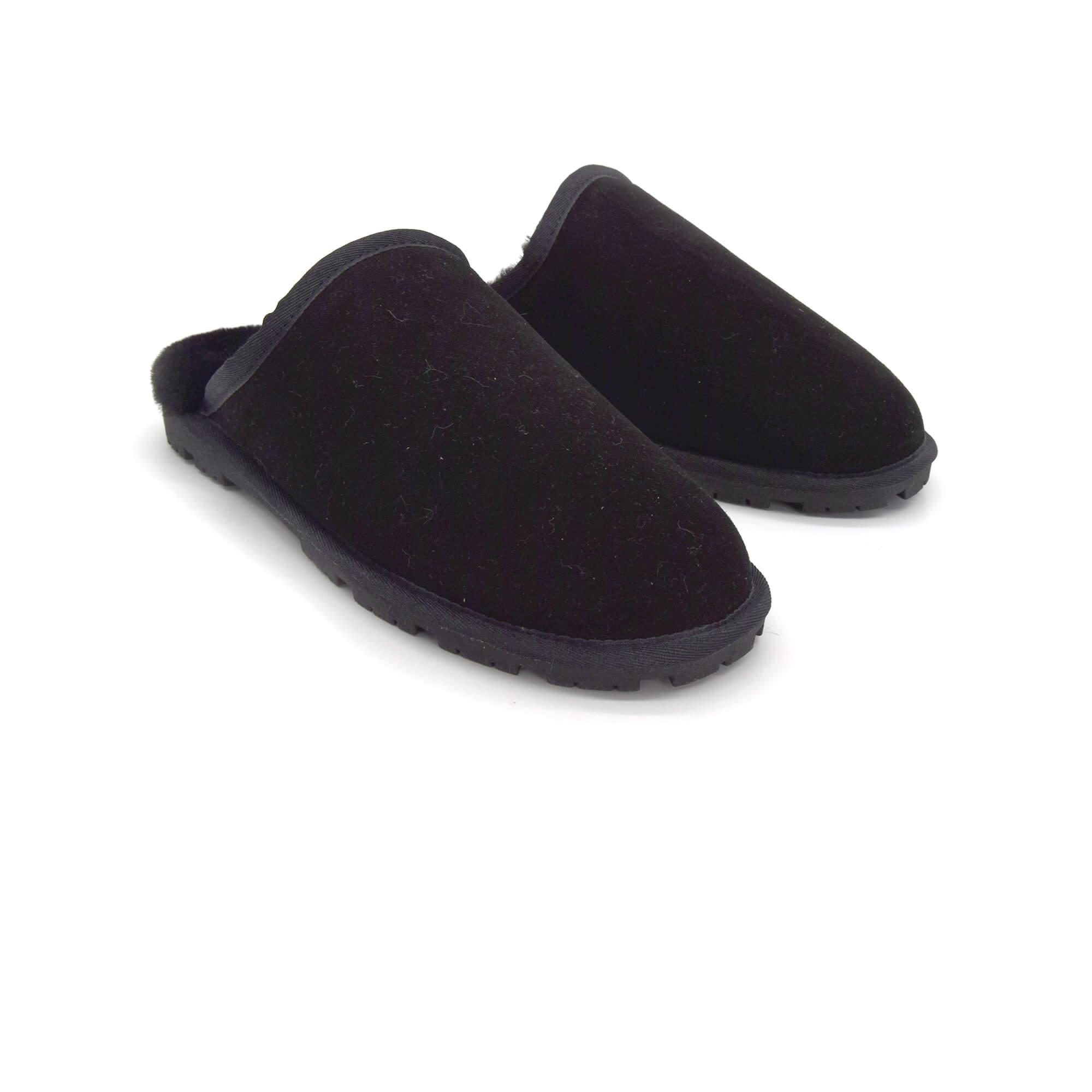 KUĆNE PAPUČE, WALKX, Crna, Krzno, HGAG