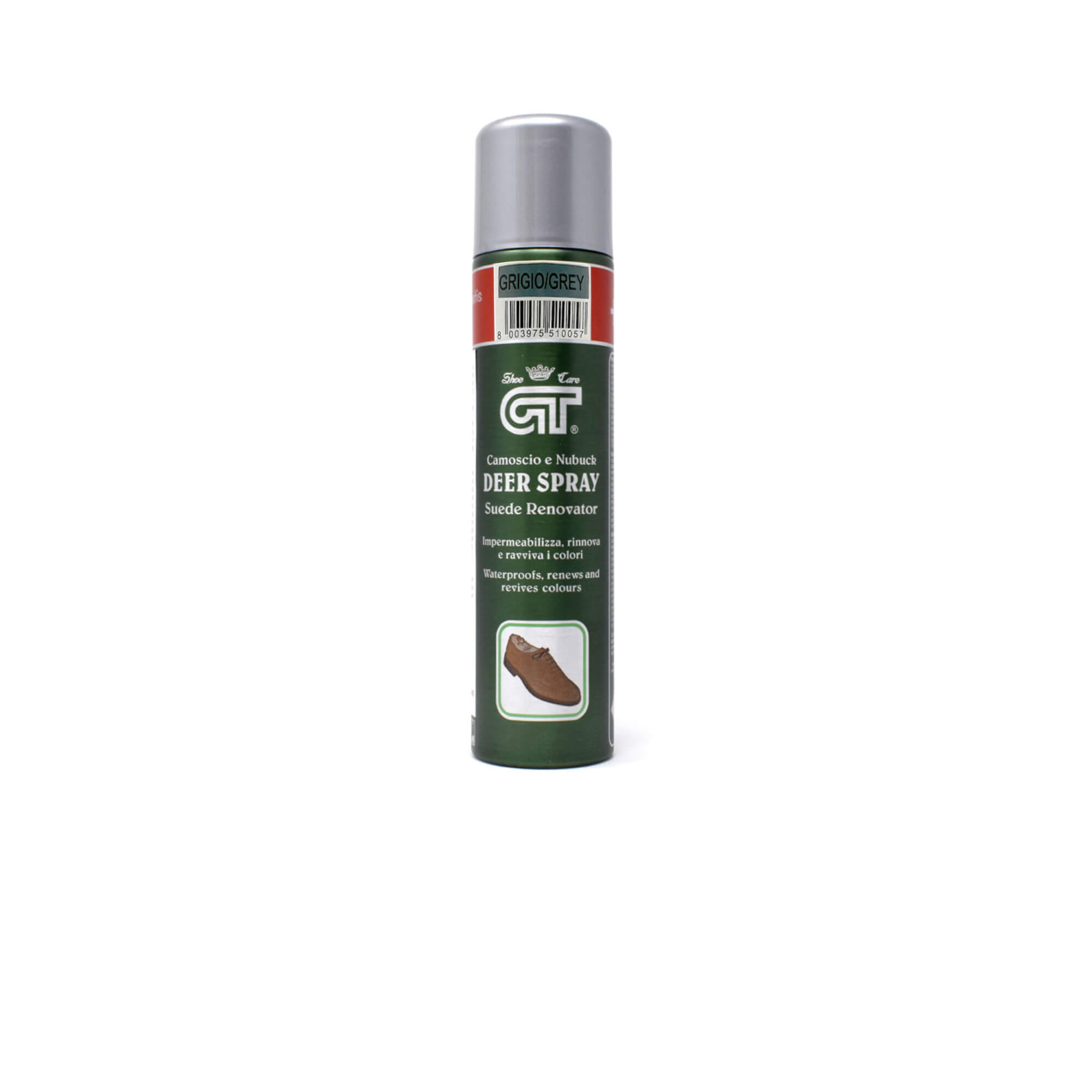 SIVI SPREJ ZA ANTILOP I NUBUK, GT, Siva, HHIB