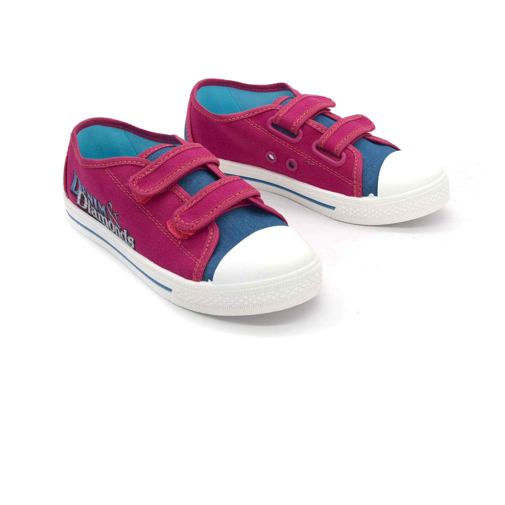 ŠKOLSKE PAPUČE, NW, Pink, Platno, IJBJ