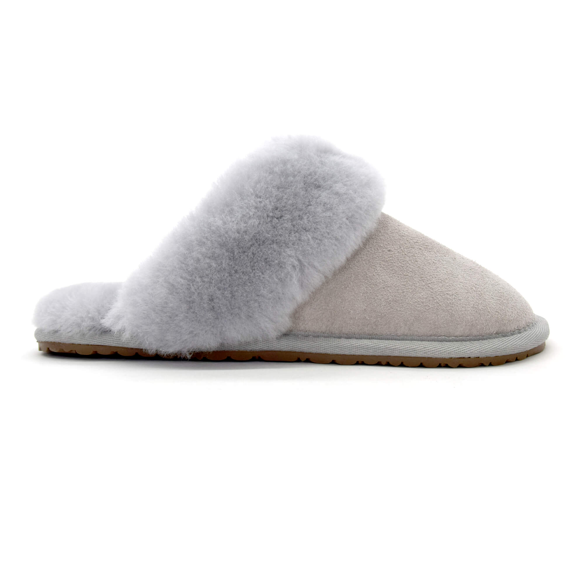 KUĆNE PAPUČE, NW, Siva, Krzno, JEJF