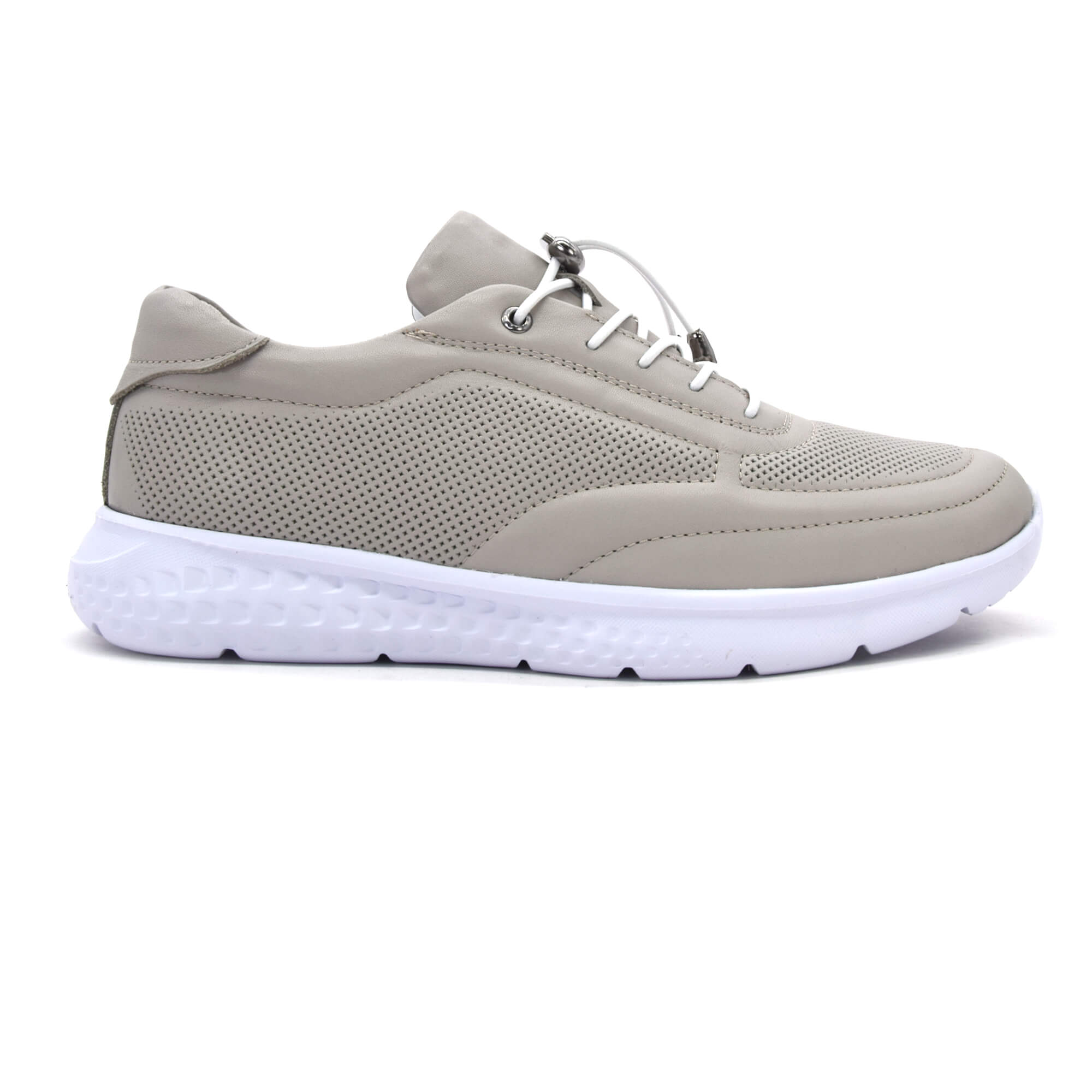 ANATOMISCHE SCHUHE, LOVE BALLERINS, Grau, Leder, JHGD